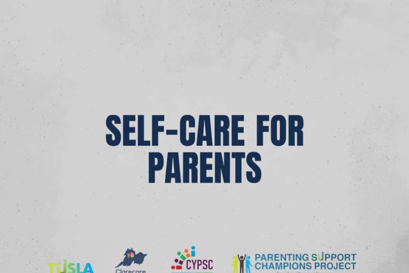 Self Care for Parents - Clare Parenting